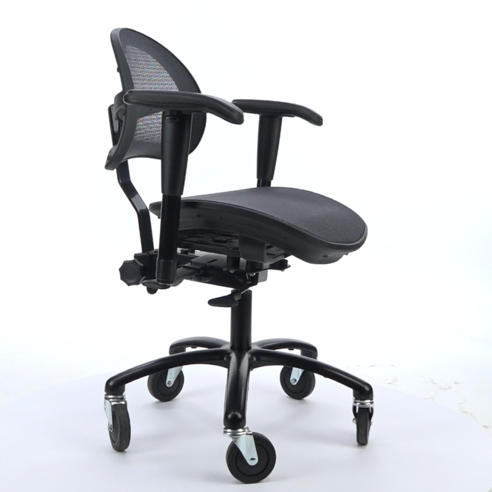 stealth pro executive audio engineer chair With Tourmax Casters – ErgoLab