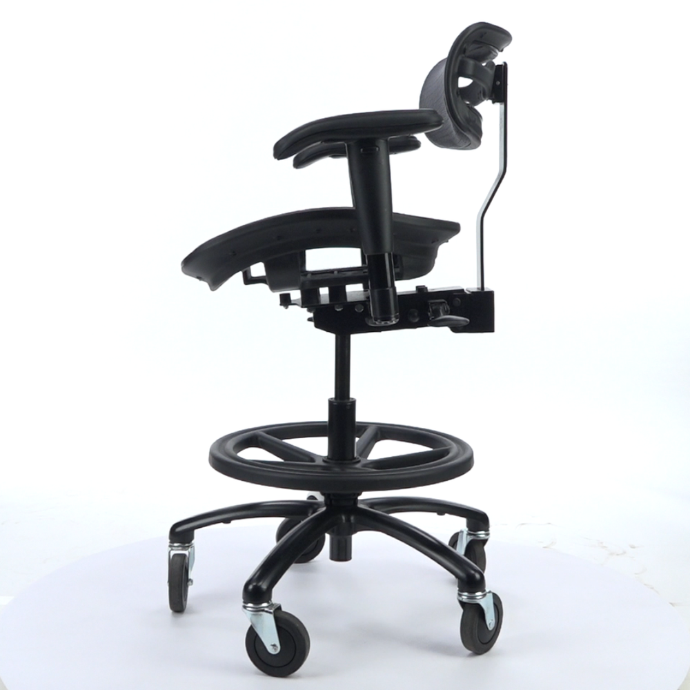 Stealth Pro Chair-Music Engineer Chair With Tourmax Casters – ErgoLab